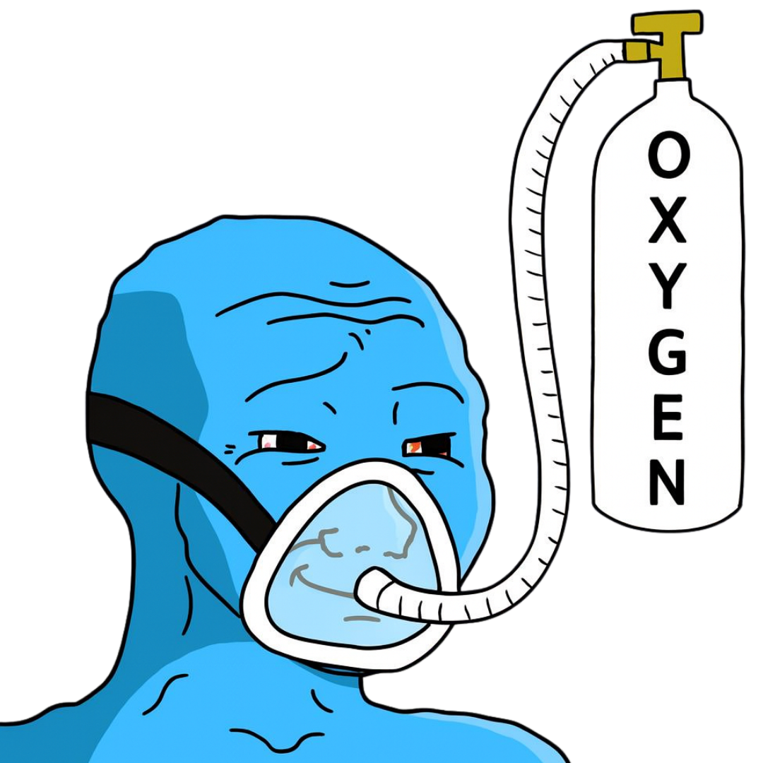 Oxygen Wojak mascot